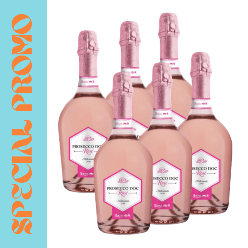 Peneče vino Prosecco DOC rose I Koktejli OKUSI ITALIJE